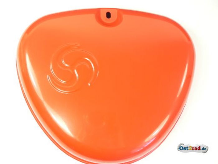 Ost2rad.com - Seitendeckel mit Logo rechts SIMSON S50, S51 flammrot